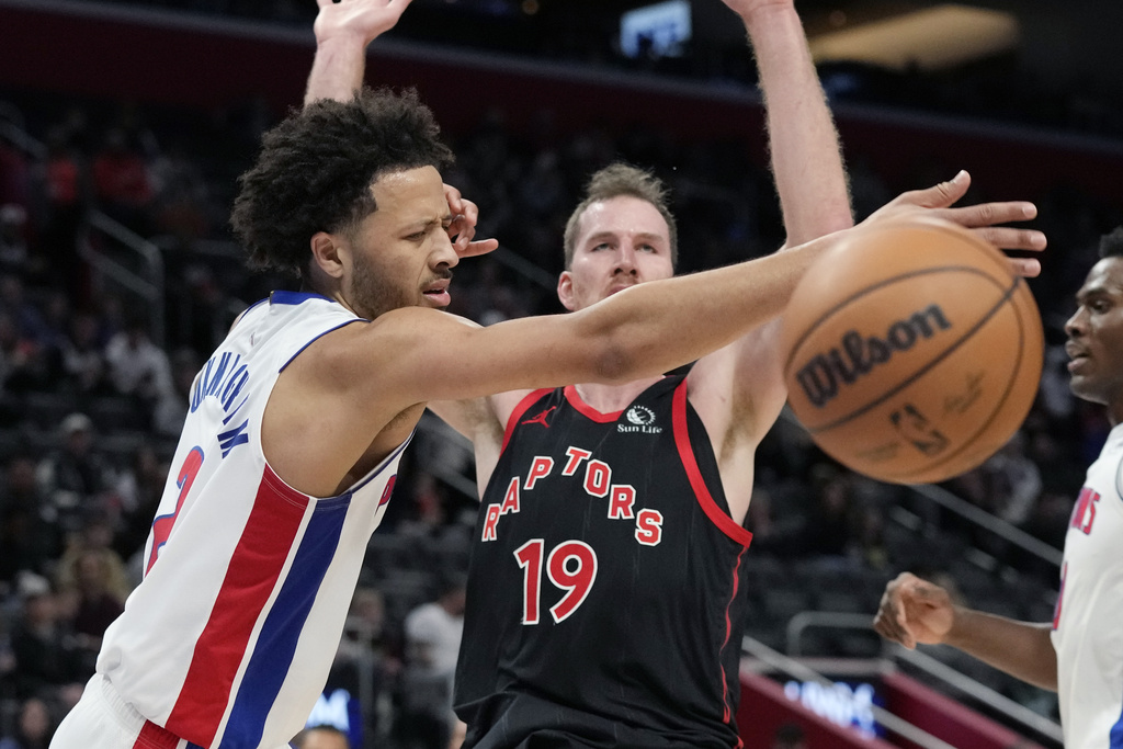 Pistons end NBA record-tying losing streak at 28 games, beating Raptors ...